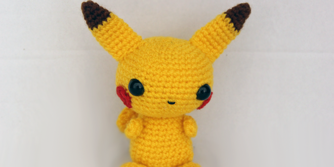 Patrón gratis amigurumi de Pikachu - amigurumis y más
